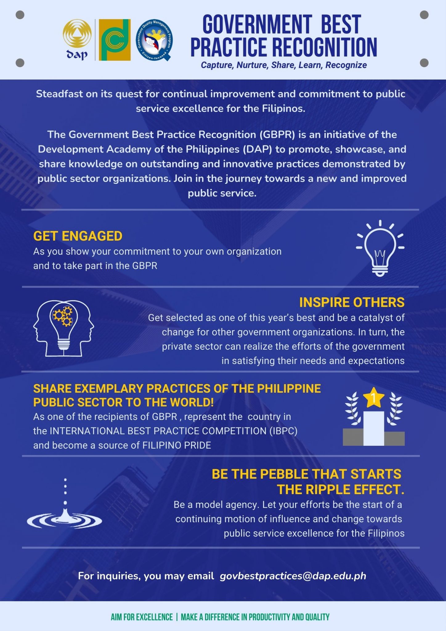 Government Quality Management Program | PDC