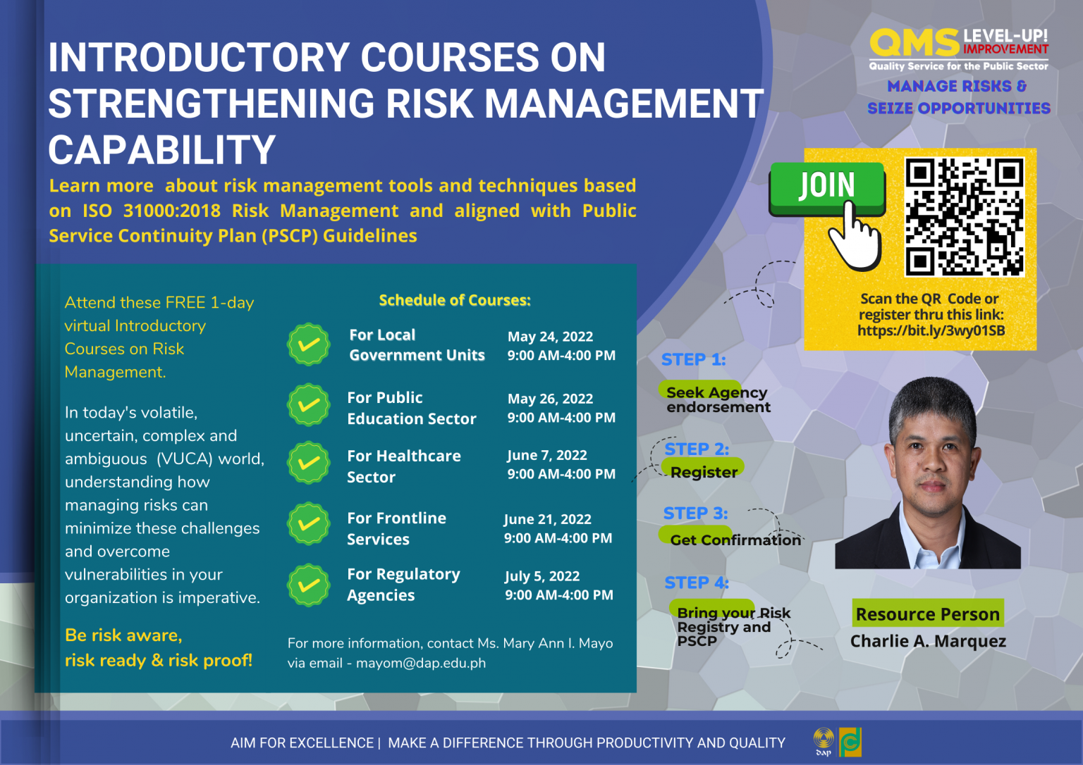 Introductory Course on Strengthening Risk Management Capability (For ...