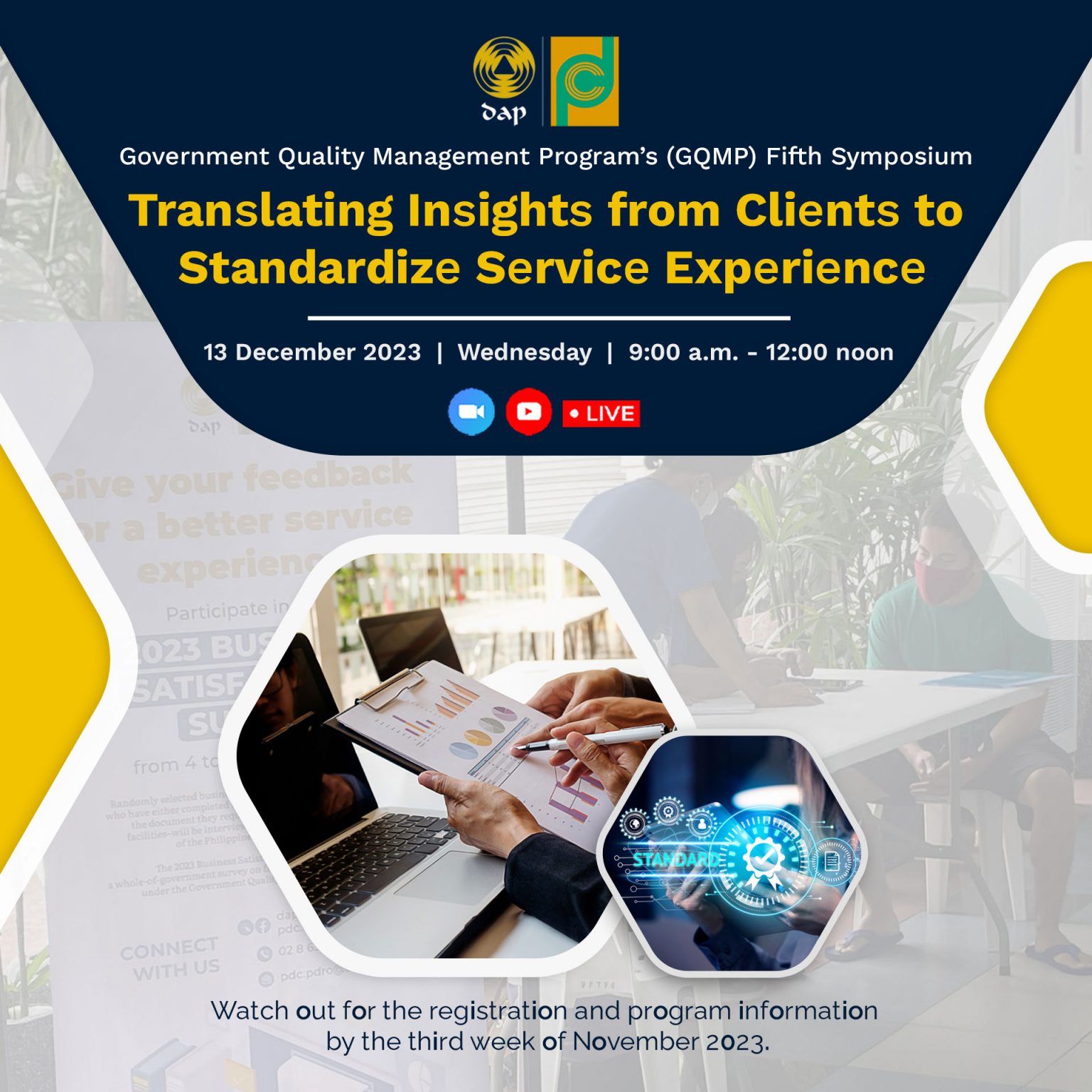 PDC | AIM FOR EXCELLENCE | MAKE A DIFFERENCE IN PRODUCTIVITY AND QUALITY