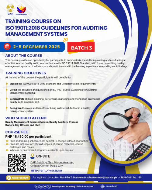 Quality Management System (QMS) Certifiable to ISO 9001 | PDC